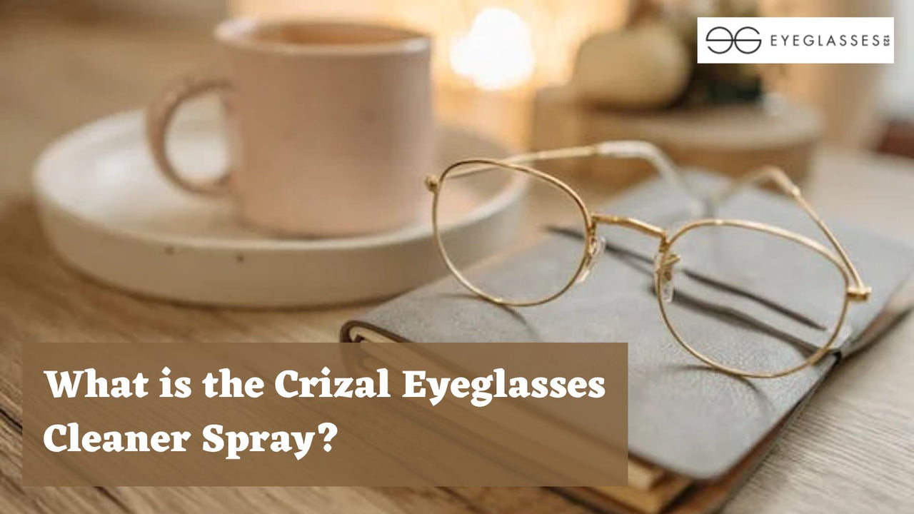What is the Crizal Eyeglasses Cleaner Spray? | Eyeglasses123.com